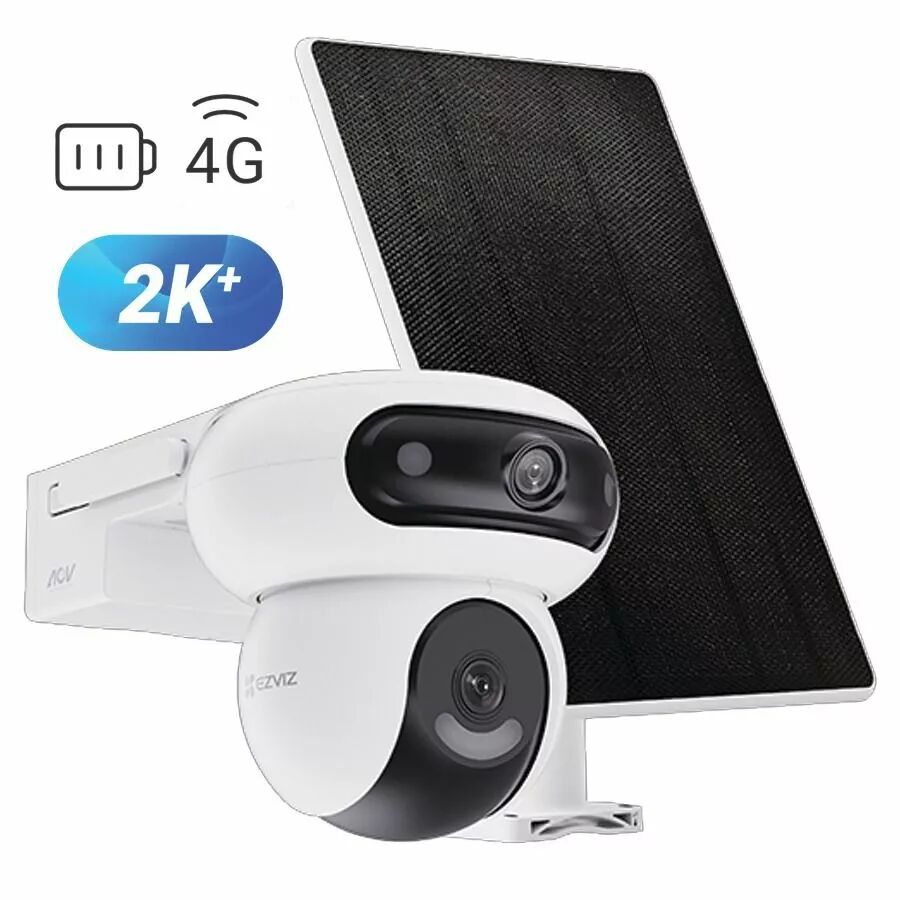Caméra de surveillance solaire EZVIZ HB90 sans fil 360