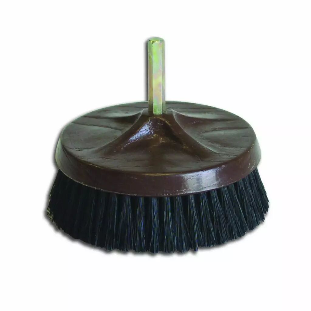 Brosse rotative axiale - 6 pans de 8 mm