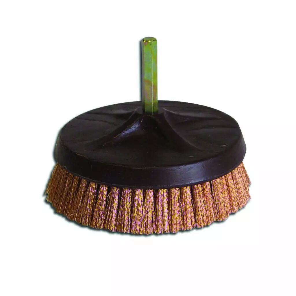 Brosse rotative axiale - 6 pans de 8 mm